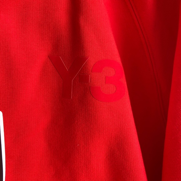 Y-3 | Tops | Y3 Womens Classic Chest Logo Hoodie Large New | Poshmark